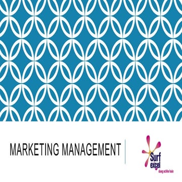 Surf excel-ppt | PPTX