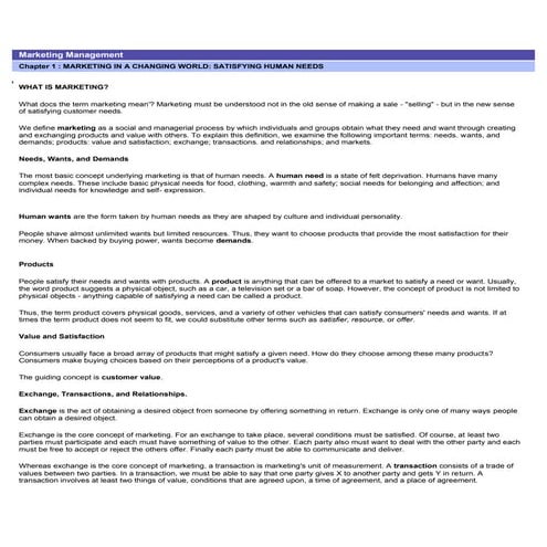 Marketing class XI CBSE | PPTX