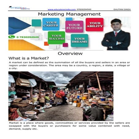 Marketing management | PDF