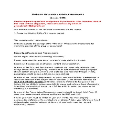 MBA Marketing Full Thesis | DOCX