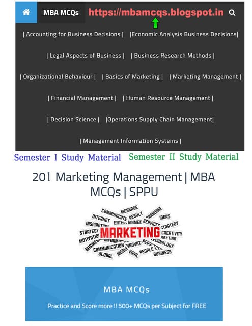 Management Information System MCQs | MIS MCQs | PDF