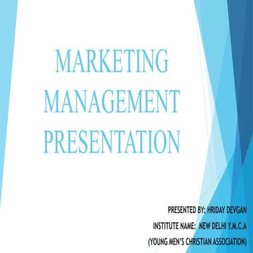 MARKETING MANAGEMENT PRESENTATION.pptx