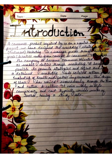 Business Studies Project Marketing Management Class 12 CBSE | PDF ...