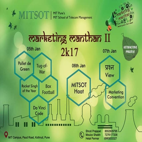 Marketing manthan 2k17 | PPT