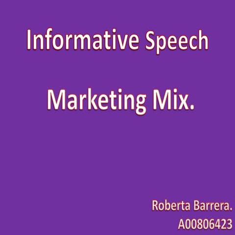 Marketing mix-PPPP | PPTX