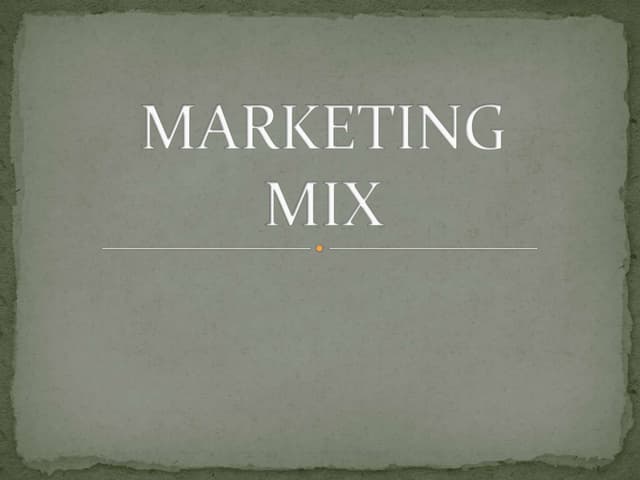 The 4 P’s of Marketing | PPTX | Marketing and Advertising | Business