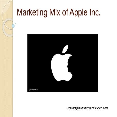 Marketing mix apple inc | PPTX