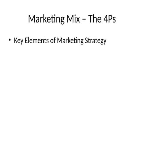 Marketing_Mix_4Ps_Visual.pptxkgxgdgisgiu | PPTX