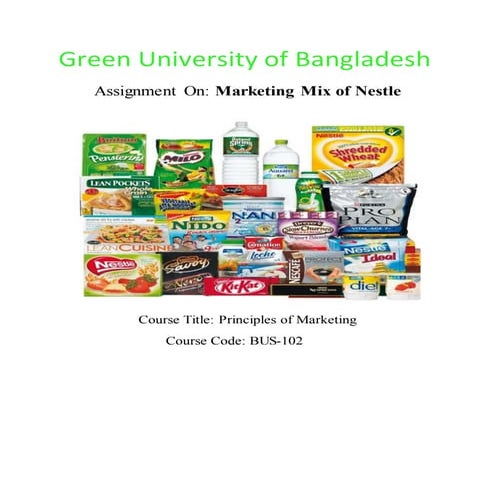 Nestle- Company profile | PPTX
