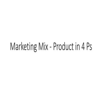 Marketing Mix _ Product.pptx_marketing Mix | PPTX