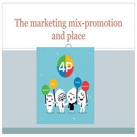 The Marketing Mix Promotion and Place | PPTX
