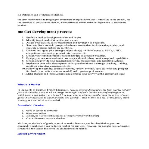 Marketing notes | DOCX