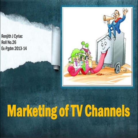 Marketing of TV Channels | PDF