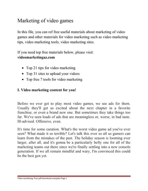 Great examples of corporate videos | PPT