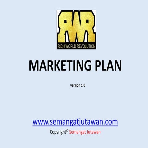 Marketing plan r4 | PPTX
