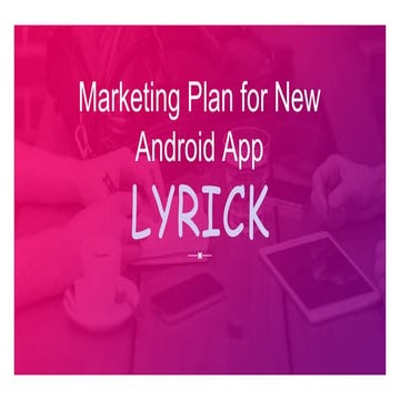 Marketing plan for android app | PDF