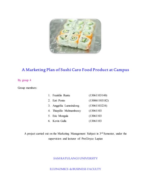 Feasibility Study- Bakery | PDF