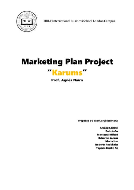 Marketing Plan