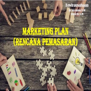 MATERI KEWIRAUSAHAAN. MARKETING PLAN (RENCANA PEMASARAN).pptx
