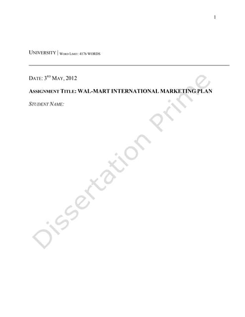 Aldi Final Report | PDF | Retail Industry | Industries