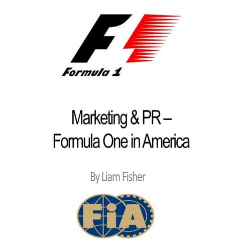 Marketing & PR - F1 Development Presentation | PPT
