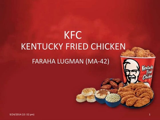 Presentation on 7p’s of KFC | PPT