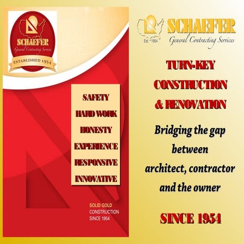 Schaefer General Contracting Senior Living Construction Experience ...