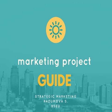 Marketing Project for Strategic Marketing | PDF