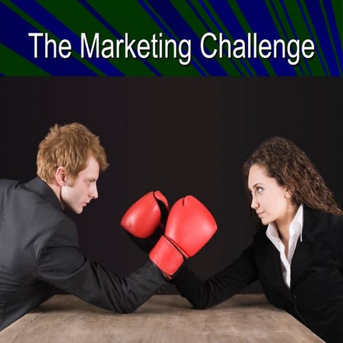 The Marketing Challenge | PPT | Business | Business and Finance