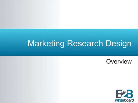 Marketing research ppt | PPTX