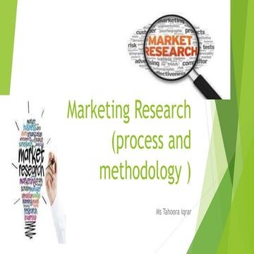 Marketing Research ppt | PPTX