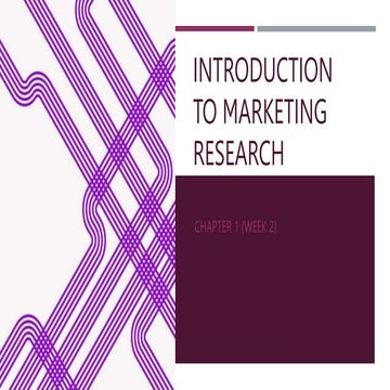 Introduction to Marketing Research_ Week2 | PPT