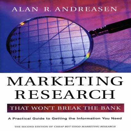 Marketing research practical guide | PDF