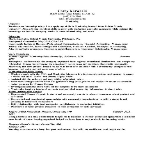 Resume Final Edit | DOC