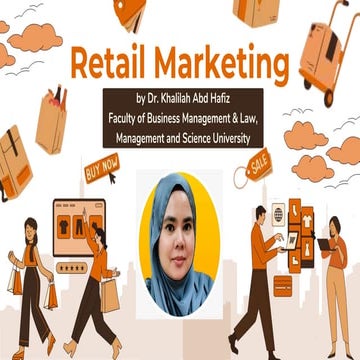 Marketing retailing presentation general content | PPT