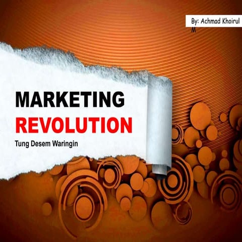 Marketing revolution | PPTX