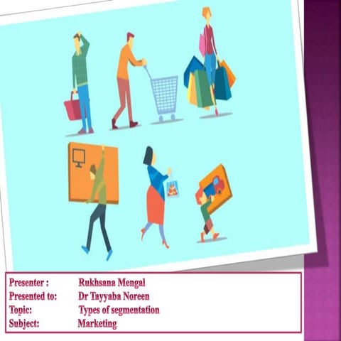 Types Marketing segmentation | PPT
