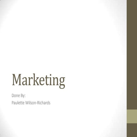 Marketing slideshare 2 | PPTX