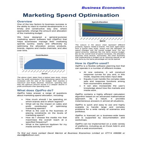 Marketing mix modelling | PDF
