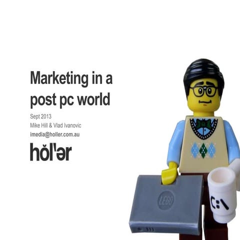 Marketing in a Post-PC World | PPT