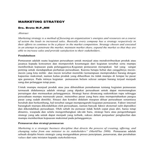 Strategi pemasaran.ppt