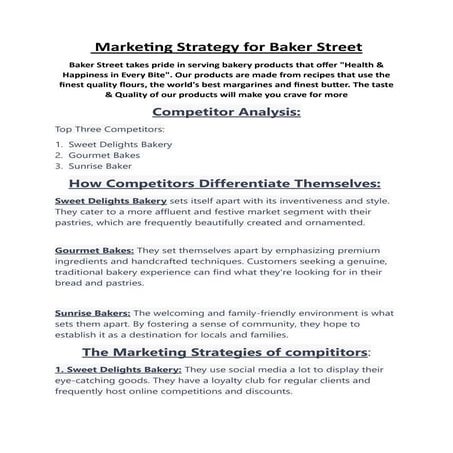 Marketing Strategy for Baker Street.docx