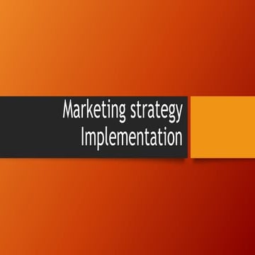 Marketing strategy Implementation ppt.pptx