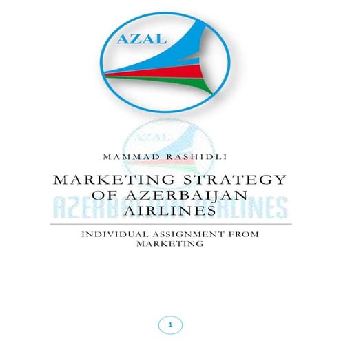 Marketing strategy of AZAL | DOCX