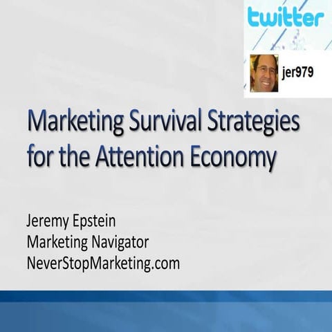 Marketing Survival Strategies | PPTX
