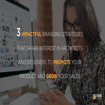 Marketing to Architects & Designers | PDF