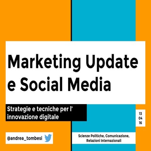 Marketing Update e Social Media | PDF