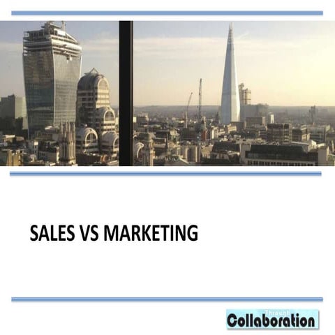 Marketing vs sales | PPTX