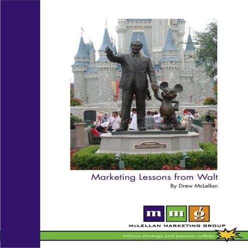 Marketing Lessons from Walt Disney | PDF