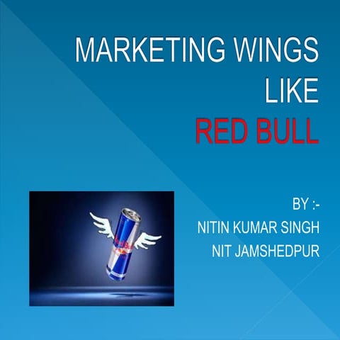Marketing wings like red bull | PPTX